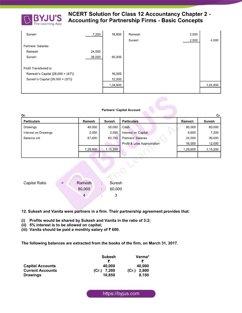 ncert sol class 12 accountancy chapter 2