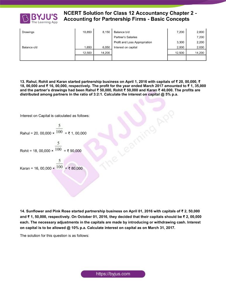 ncert sol class 12 accountancy chapter 2