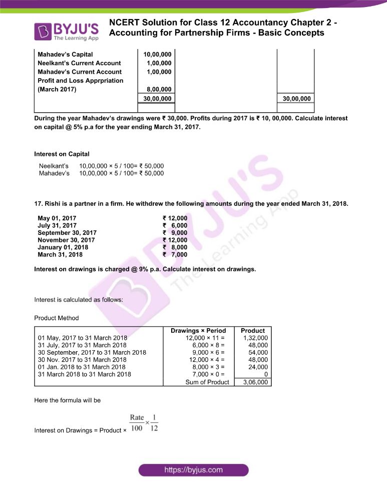 ncert sol class 12 accountancy chapter 2
