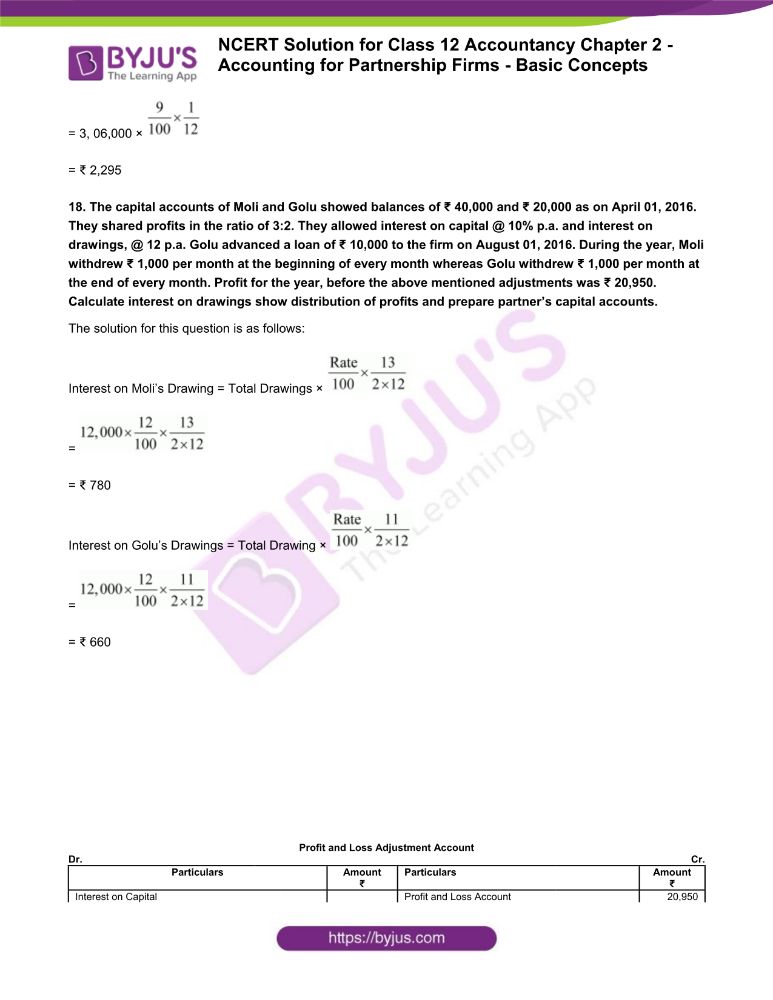 ncert sol class 12 accountancy chapter 2
