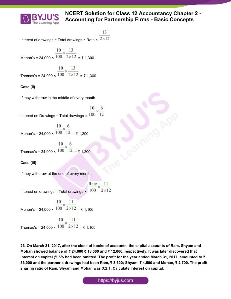 ncert sol class 12 accountancy chapter 2