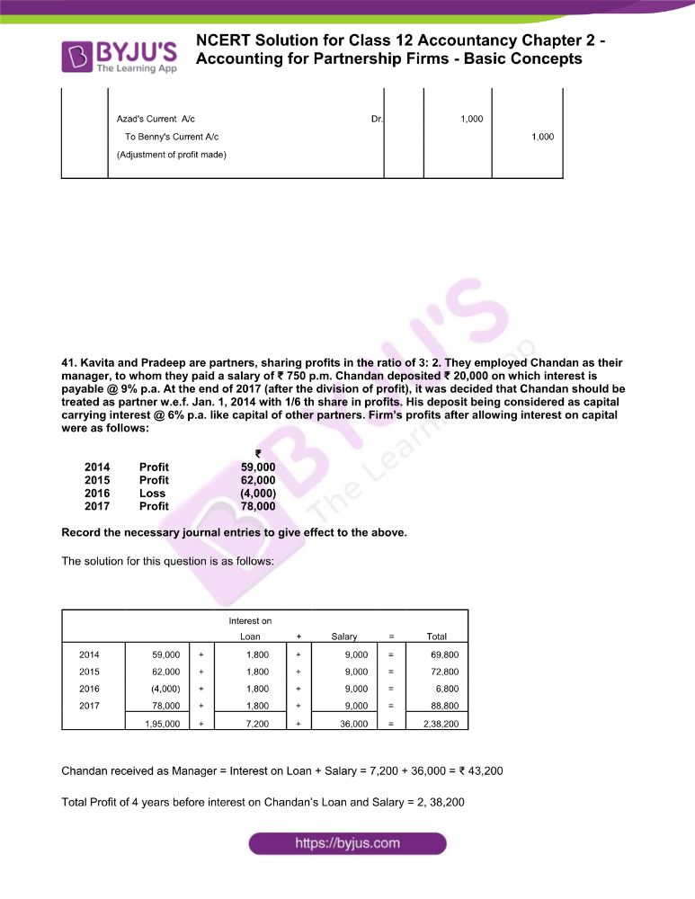 ncert sol class 12 accountancy chapter 2