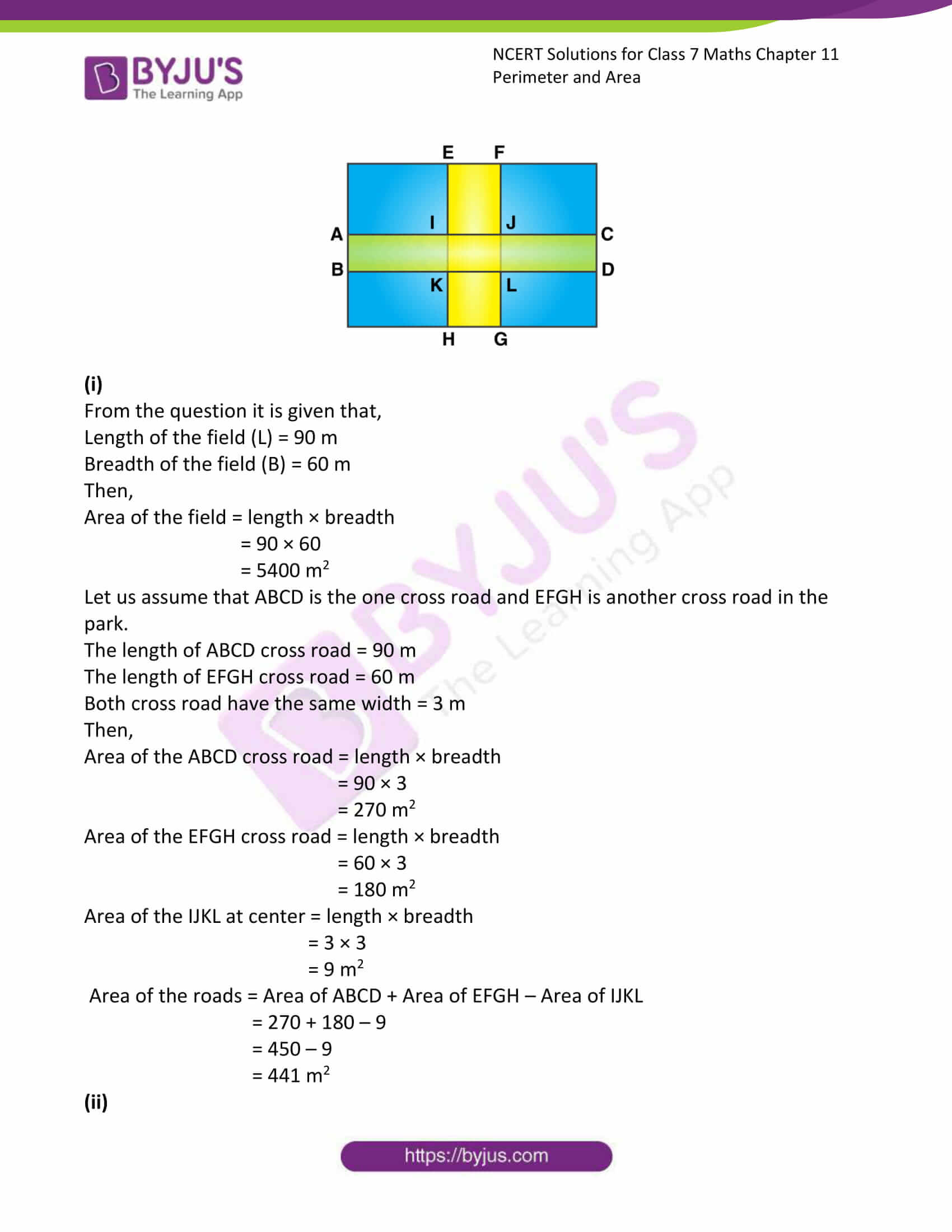 NCERT Solutions for Class 7 Maths Exercise 11.4 Chapter 11 Perimeter ...