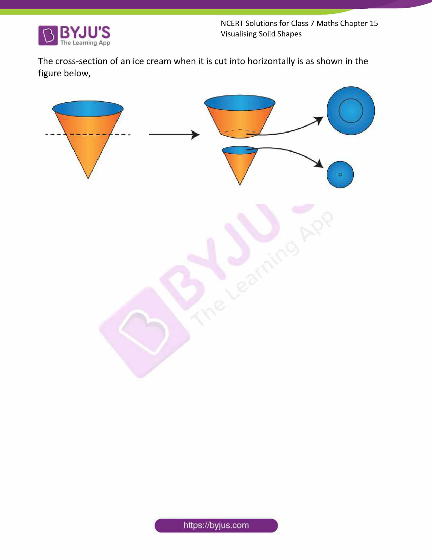 NCERT Solutions for Class 7 Maths Chapter 15 Visualising Solid Shapes ...