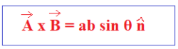 Cross Product - Definition, Formula, Rules and Examples