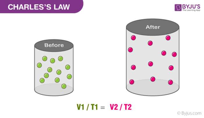 The Gas Laws - Statements, Formulae, Solved Problems