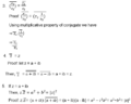 Modulus and Conjugate of a Complex Number - Properties and Examples