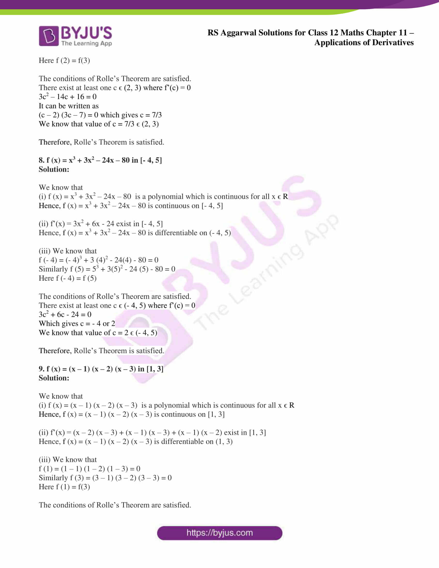 RS Aggarwal Solutions For Class 12 Chapter 11 Applications Of rs-aggarwal-solutions-for-class-12-chapter-11-applications-of