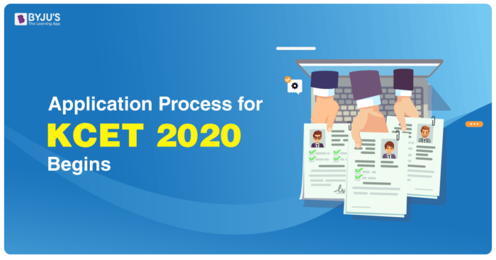 KCET 2020 Application Process Begins - Check Important Details and Exam ...