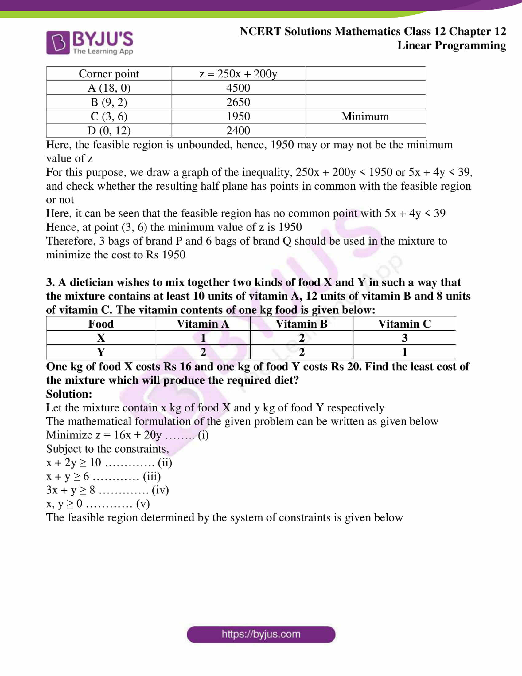 NCERT Solutions for Class 12 Maths Miscellaneous Exercise Chapter 12 ...