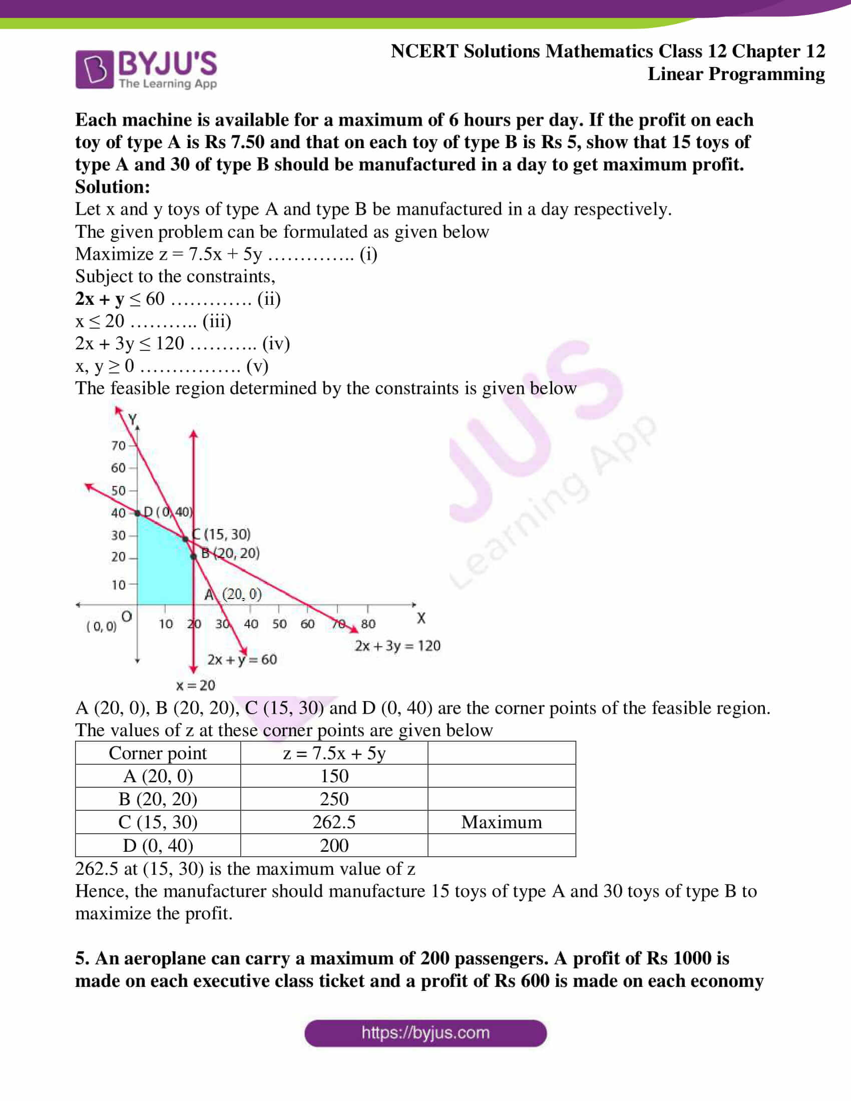 NCERT Solutions for Class 12 Maths Miscellaneous Exercise Chapter 12 ...