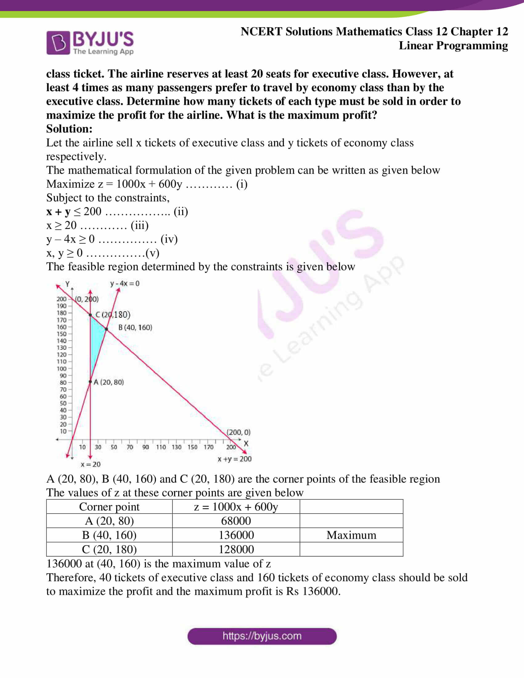NCERT Solutions for Class 12 Maths Miscellaneous Exercise Chapter 12 ...