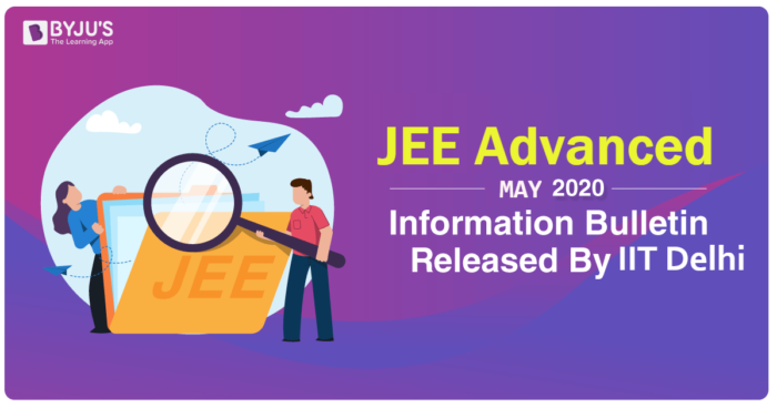 JEE Advanced 2020 Information Brochure Released - Check Important Details