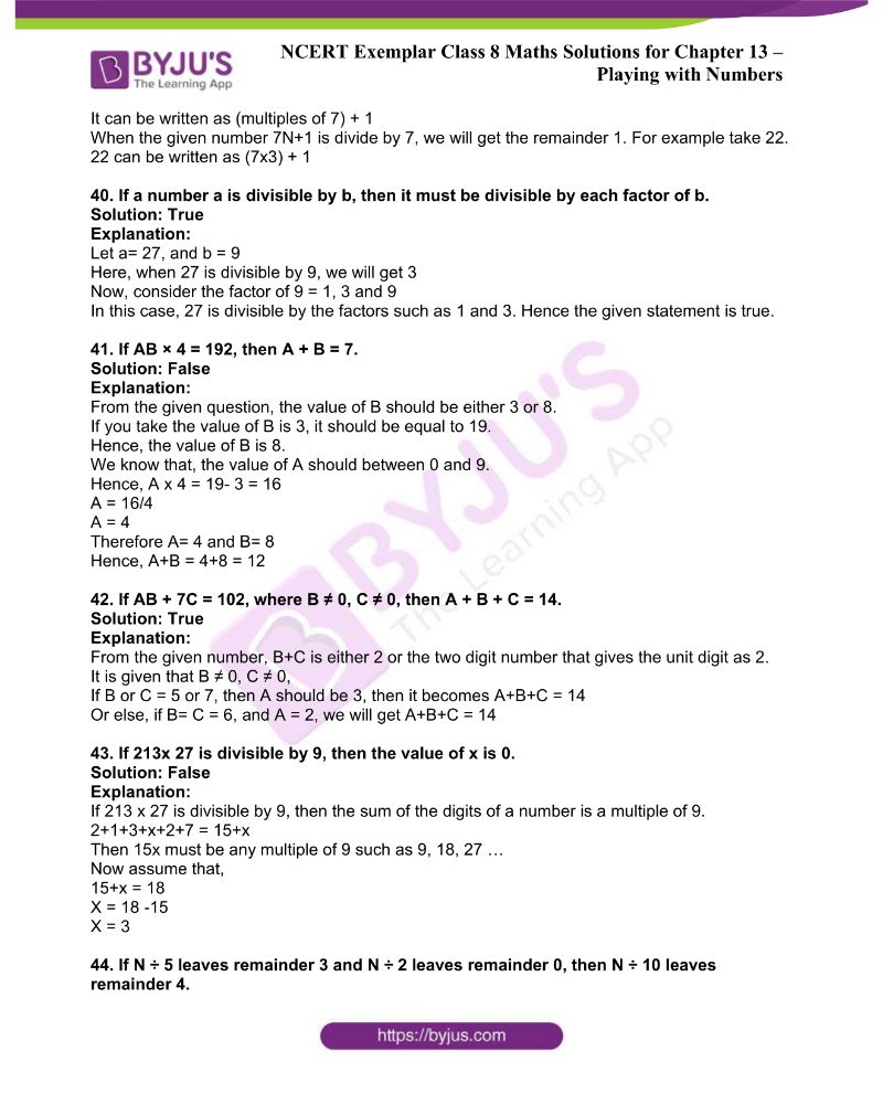 NCERT Exemplar Class 8 NCERT Exemplar Maths Solutions Chapter 13