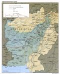 Durand Line - International Border Between Afghanistan & Pakistan. IR ...