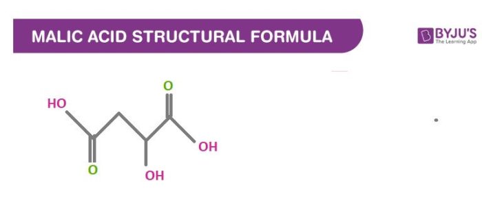 Malic Acid Formula - Properties, Chemical Structure & Uses