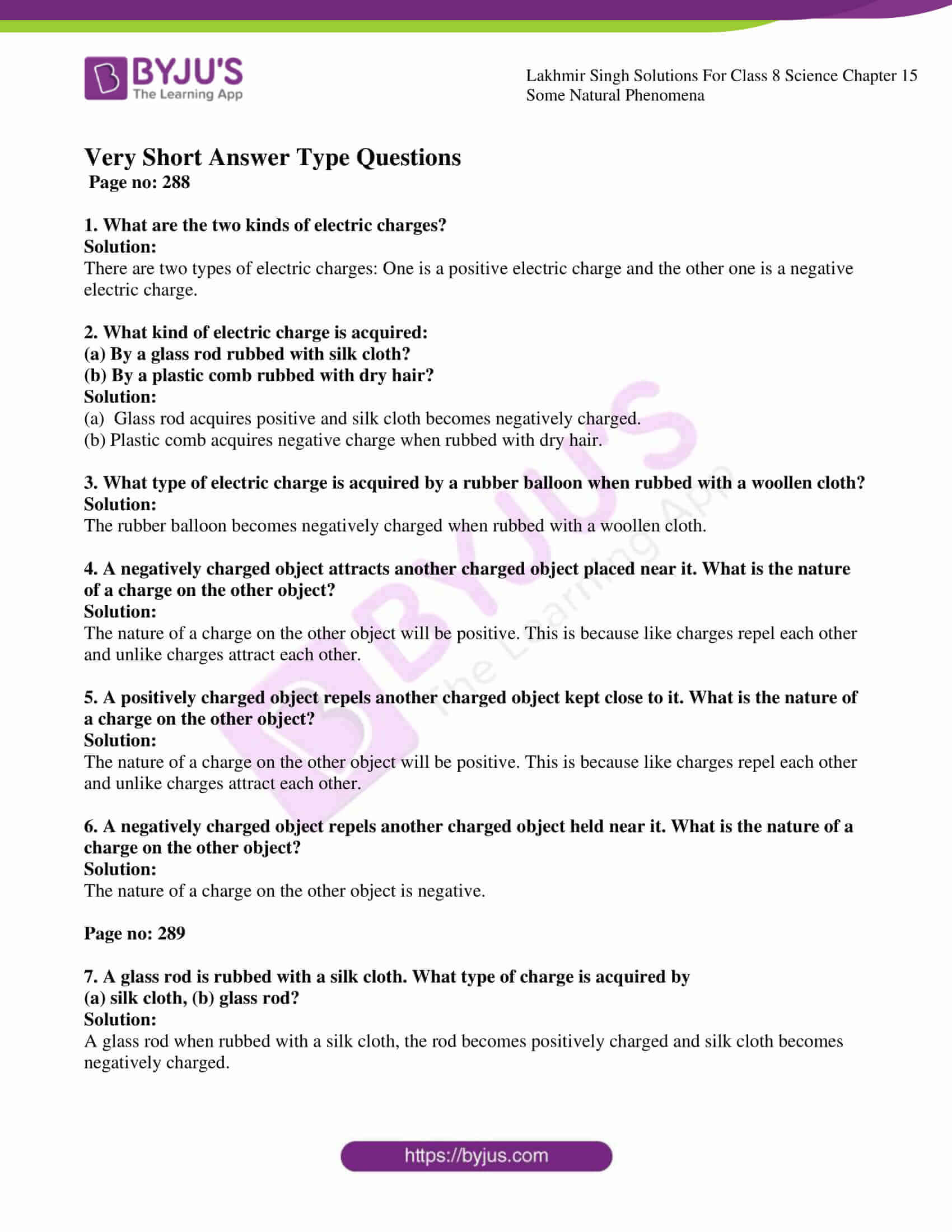 Lakhmir Singh Science Class 8 Solutions For Chapter 15 Some Natural Lakhmir Singh Science Class 8 Solutions For Chapter 15 Some Natural