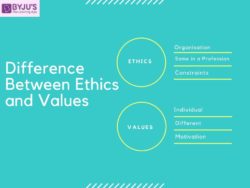 Difference between Ethics and Values & Their Comparisons