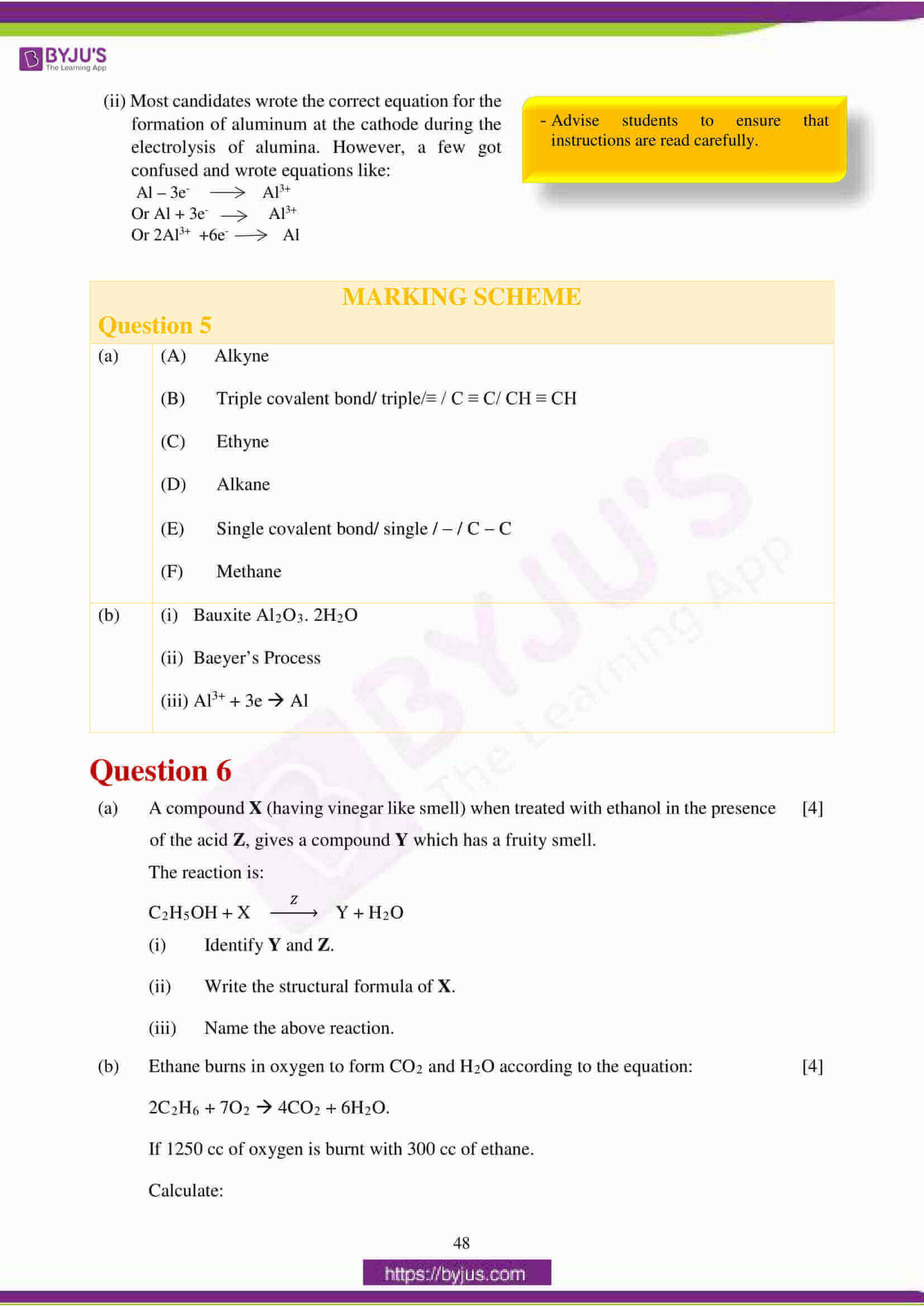 ICSE Class 10 Chemistry Question Paper Solution 2018 ICSE Class 10 Chemistry Question Paper Solution 2018