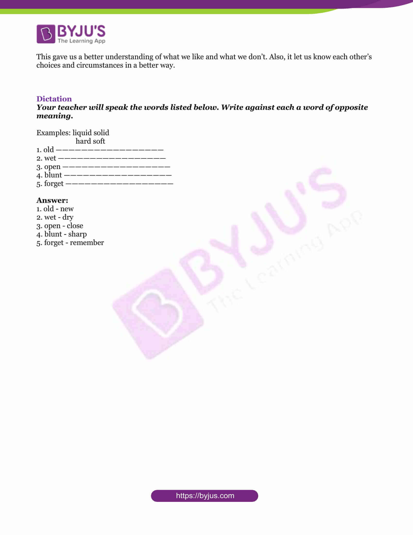 NCERT Solutions for Class 6 English Unit 7 Fair Play