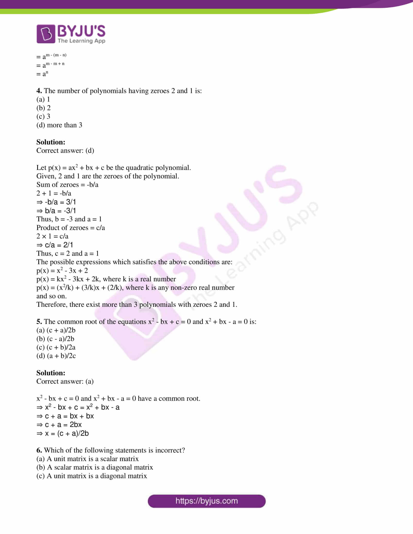 Tamilnadu SSLC Board 10th Maths Question Paper 2019 With Solutions In PDF Tamilnadu SSLC Board 10th Maths Question Paper 2019 With Solutions In PDF