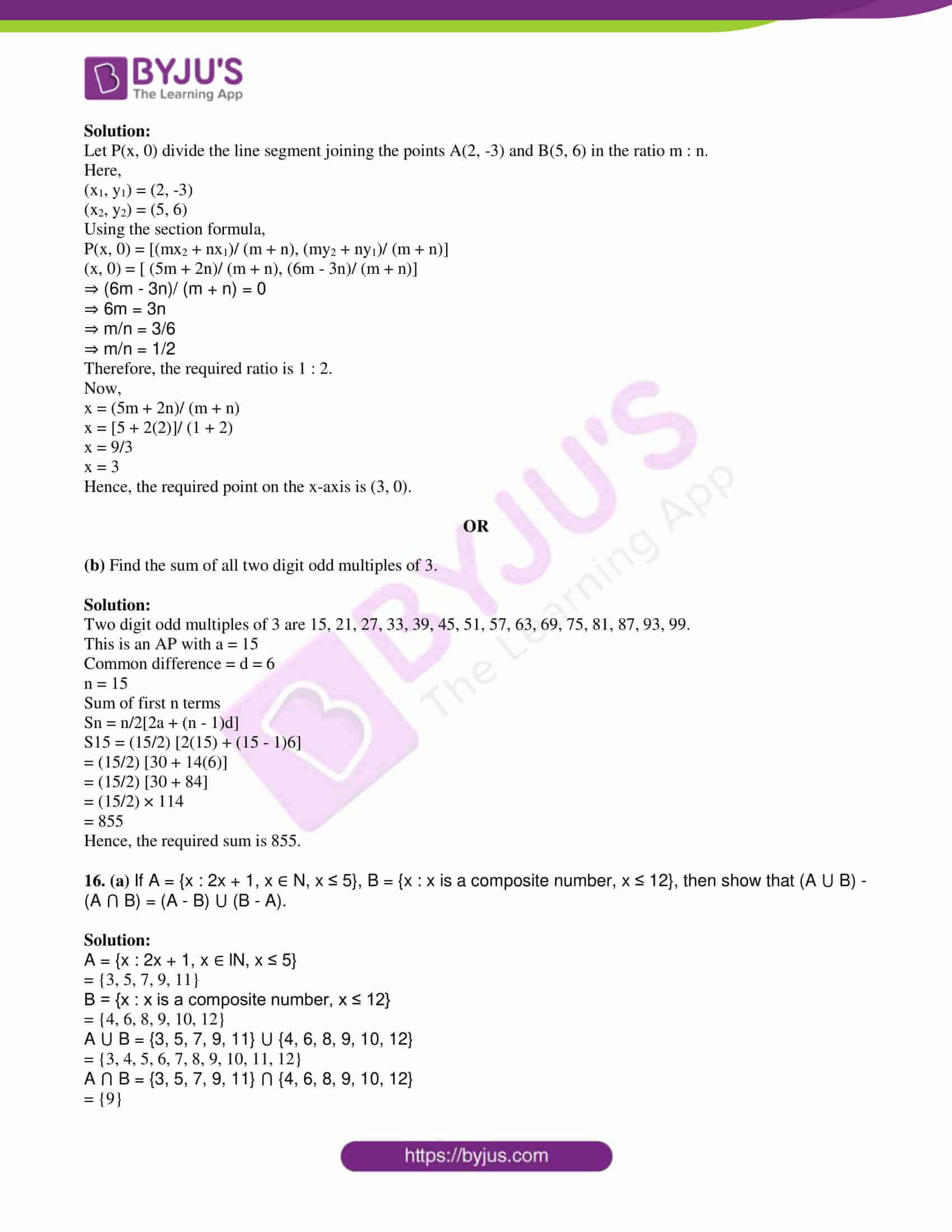 Telangana SSC Board 10th Maths 2019 Question Paper 1 With Solutions In PDF Telangana SSC Board 10th Maths 2019 Question Paper 1 With Solutions In PDF