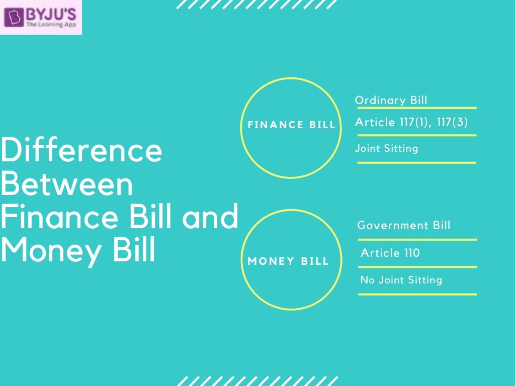 Difference Between Finance Bill And Money Bill In India Their Comparisons