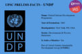 UNDP - United Nations Development Program and India. UPSC IR Notes for GS2