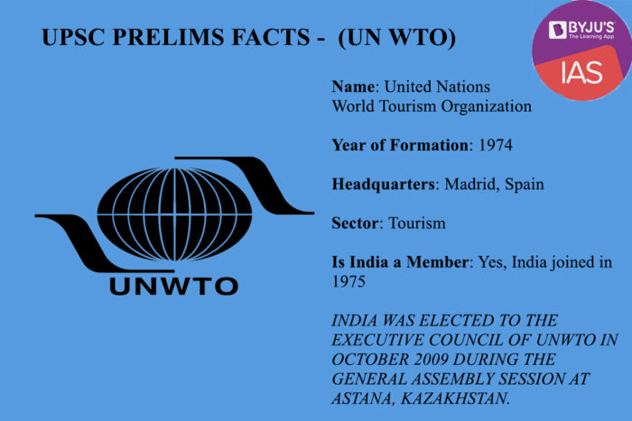 United Nations World Tourism Organization (UNWTO) - UPSC Notes for IR