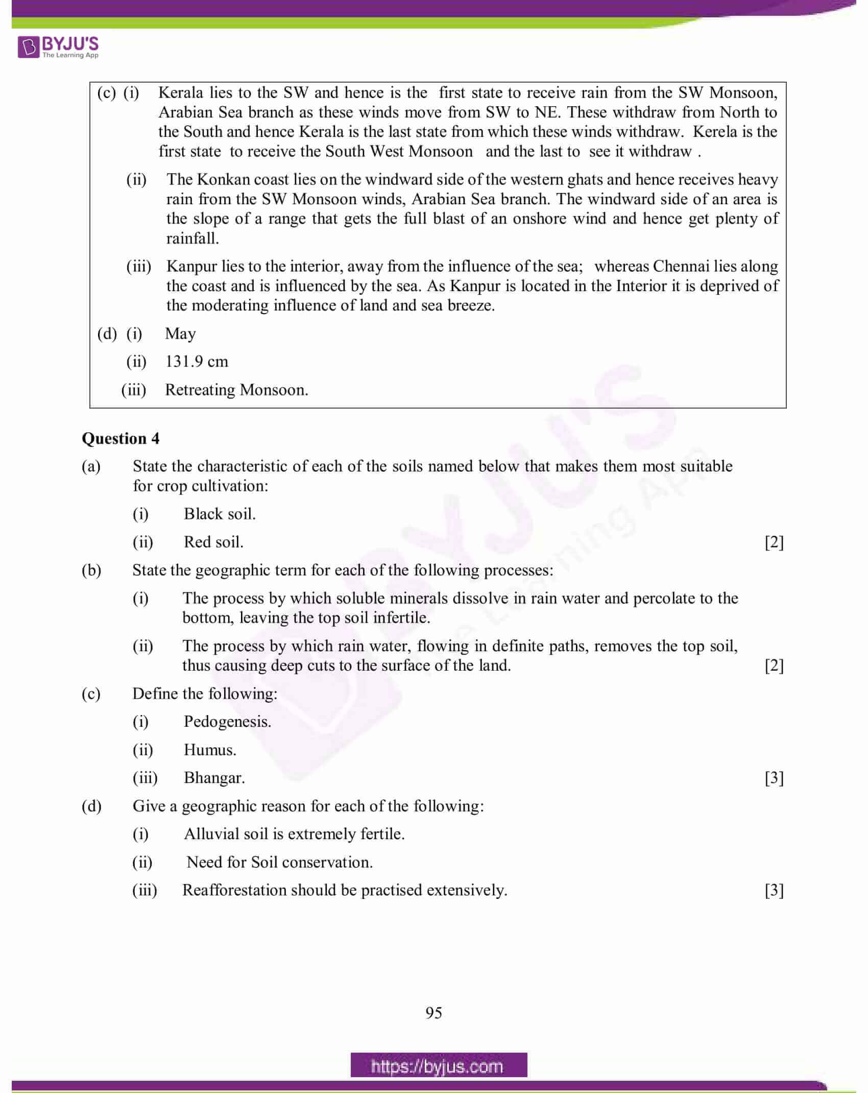 Get ICSE Class 10 Geography Question Paper Solution 2015 PDF 25560 Get ICSE Class 10 Geography Question Paper Solution 2015 PDF 25560