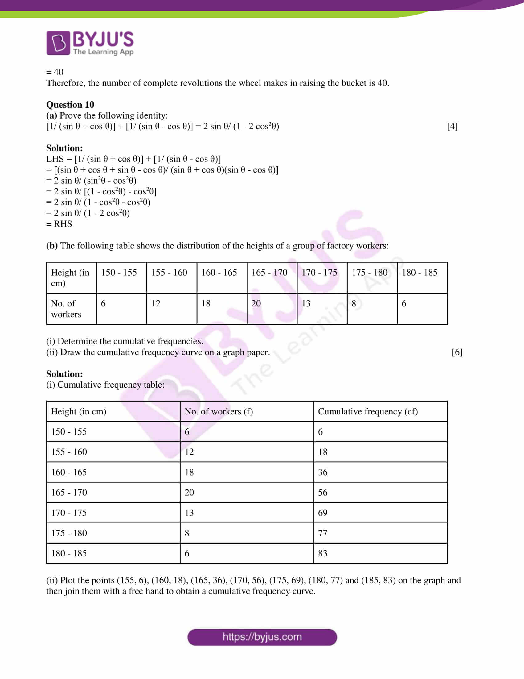 ICSE Class 10 Maths Mock Sample Paper 2 With Answers ICSE Specimen Papers ICSE Class 10 Maths Mock Sample Paper 2 With Answers ICSE Specimen Papers