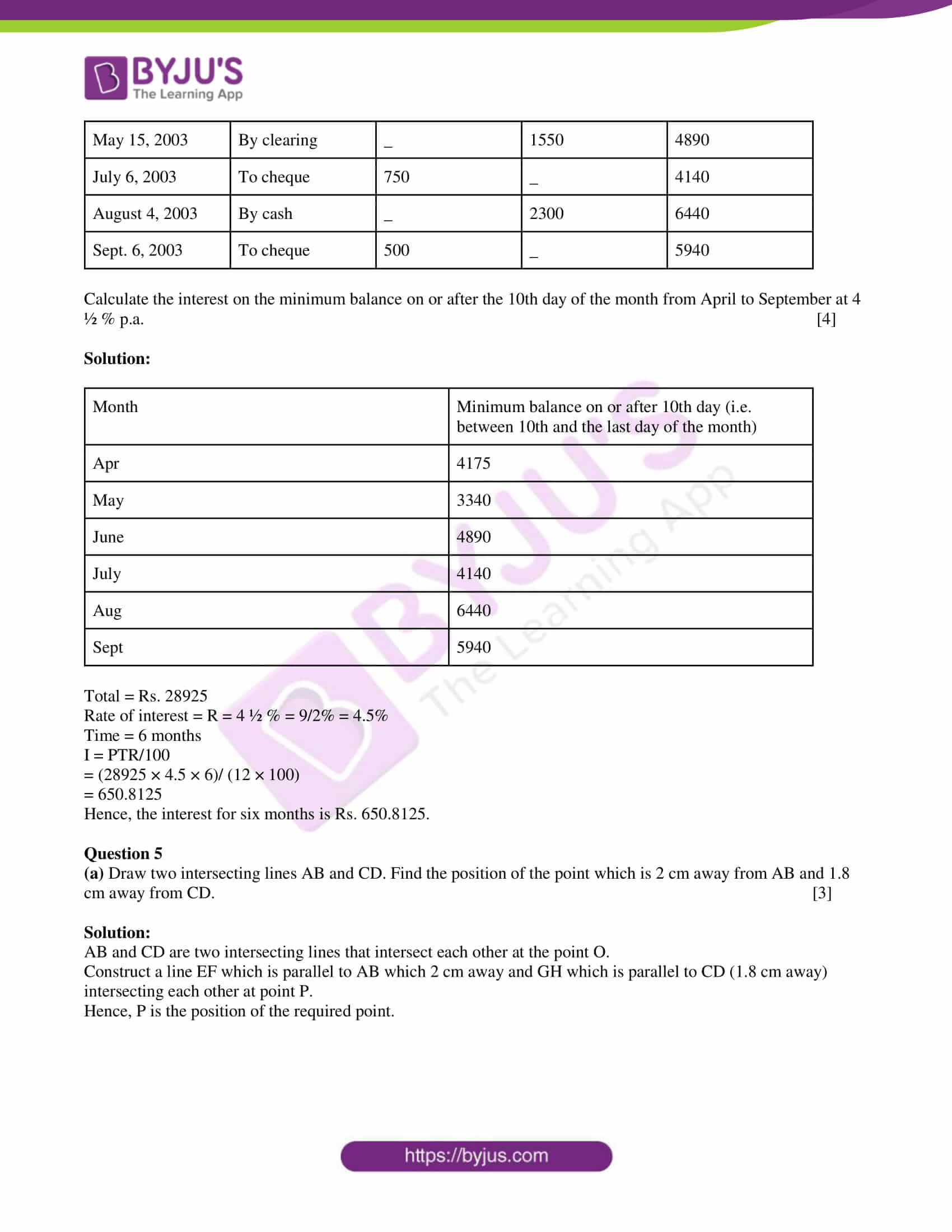 ICSE Class 10 Maths Mock Sample Paper 4 With Answers ICSE Specimen Papers ICSE Class 10 Maths Mock Sample Paper 4 With Answers ICSE Specimen Papers