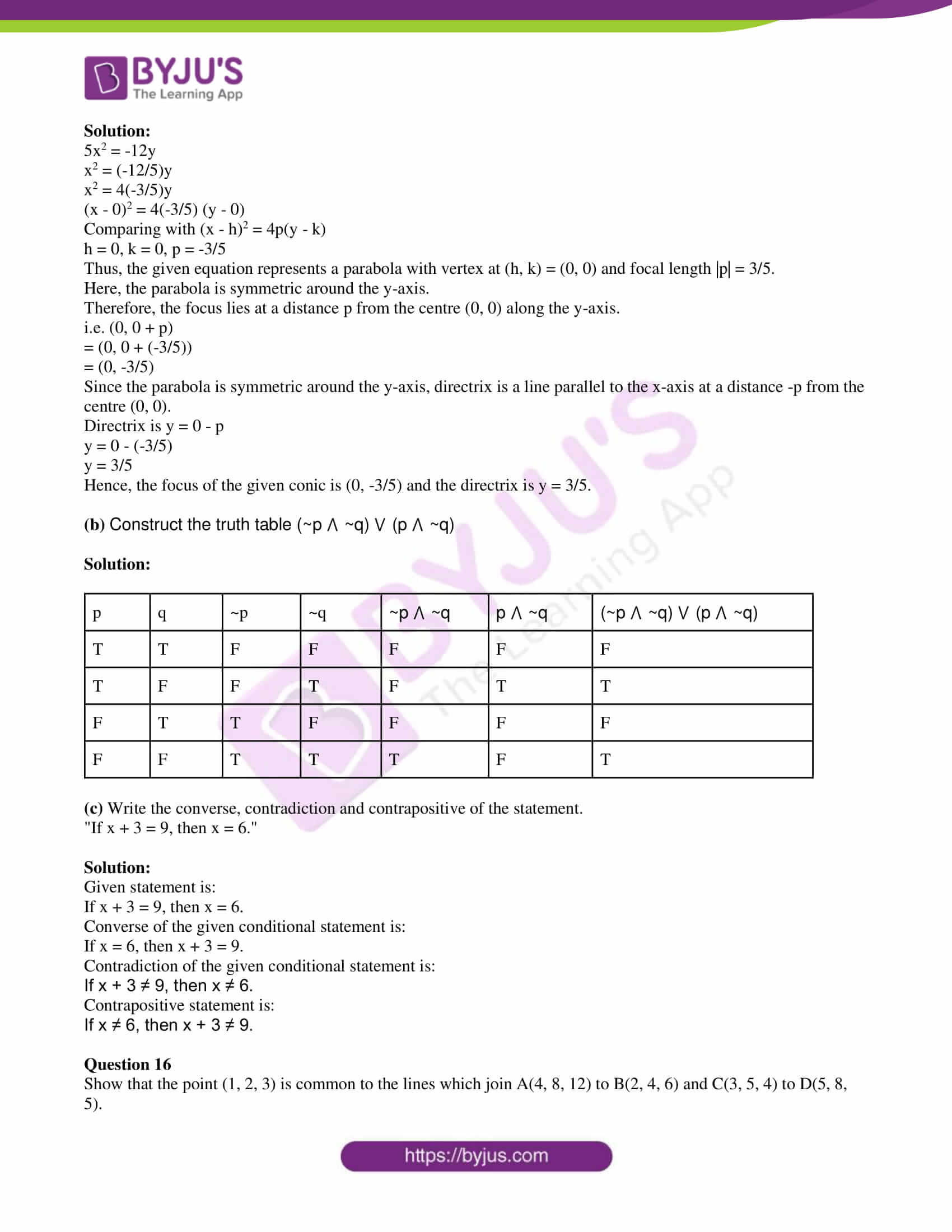 ISC Class 11 Maths Specimen Question Paper 2018 With Answers Free PDF ISC Class 11 Maths Specimen Question Paper 2018 With Answers Free PDF