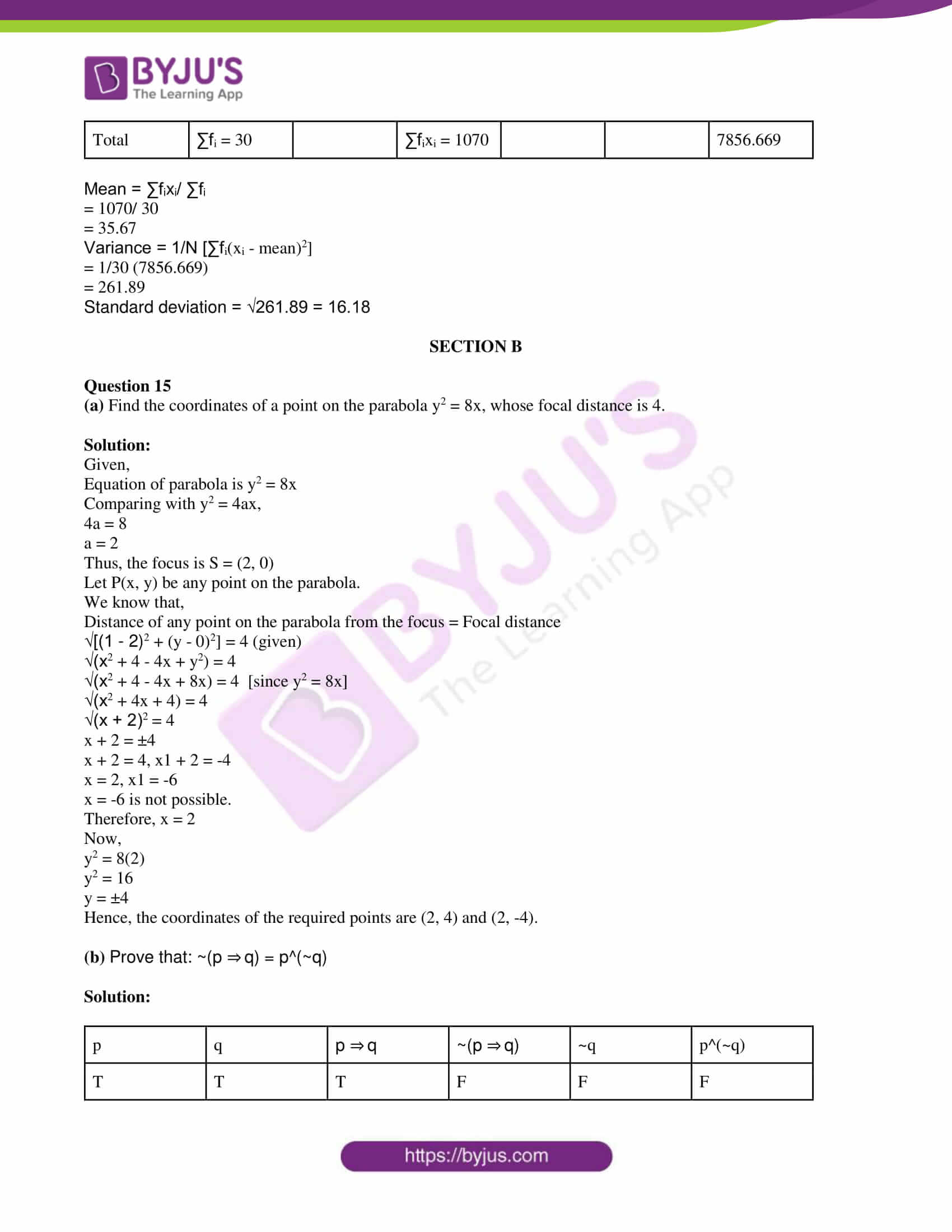 ISC Class 11 Maths Specimen Question Paper 2019 With Answers Free PDF ISC Class 11 Maths Specimen Question Paper 2019 With Answers Free PDF