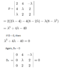 JEE Main Previous Year Solutions on System of Linear Equations ...