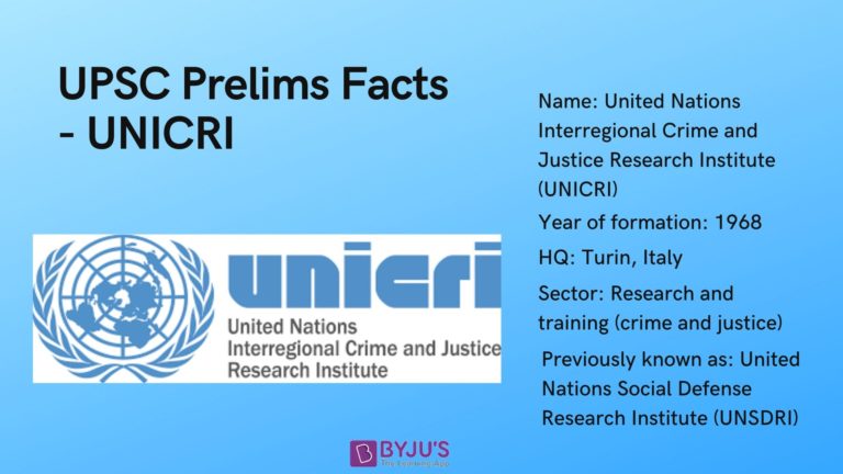 United Nations Interregional Crime and Justice Research Institute ...