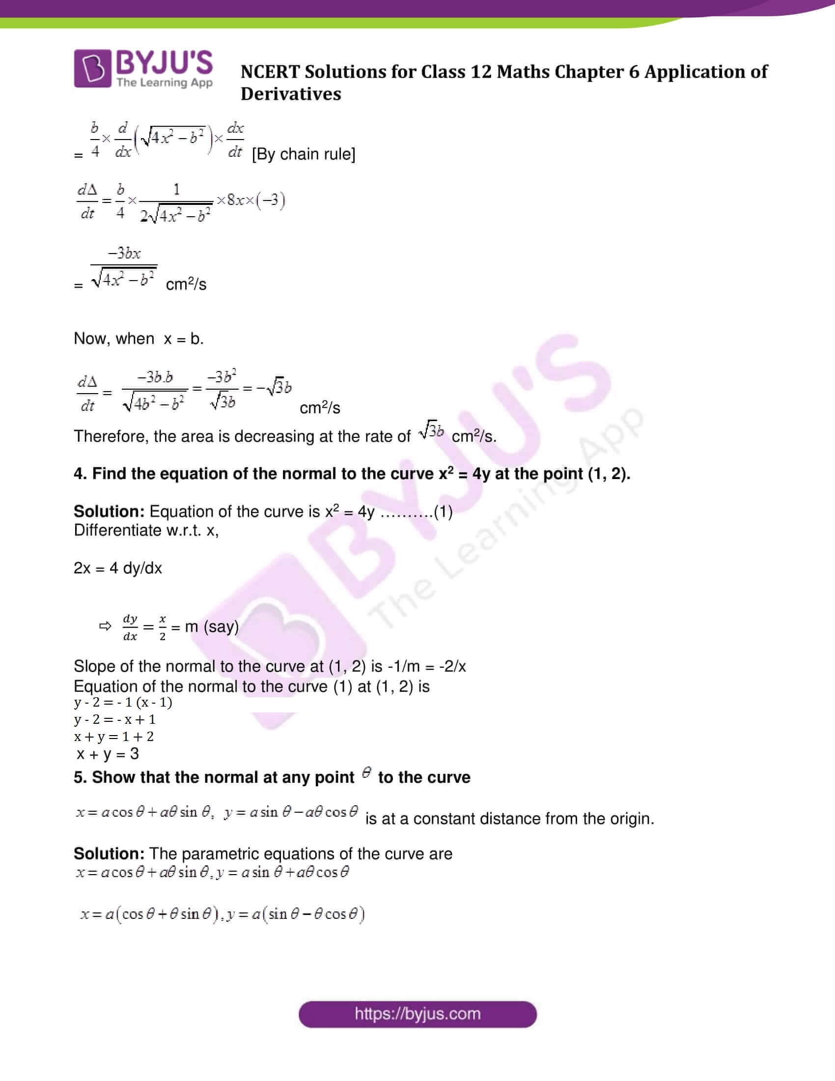 NCERT Solutions For Class 12 Maths Miscellaneous Exercise Chapter 6 NCERT Solutions For Class 12 Maths Miscellaneous Exercise Chapter 6