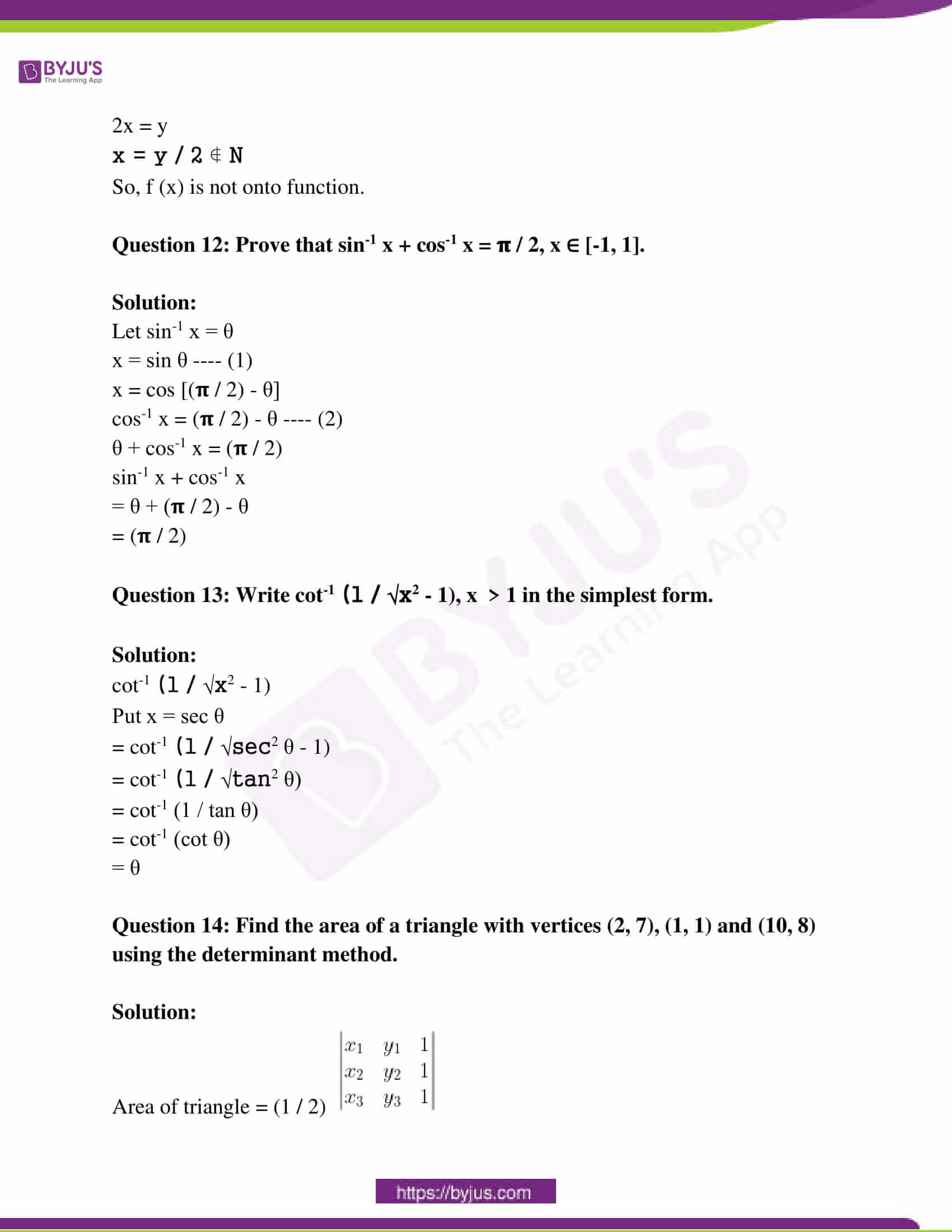 Karnataka 2nd PUC Maths Previous Year Question Paper 2019 With Karnataka 2nd PUC Maths Previous Year Question Paper 2019 With