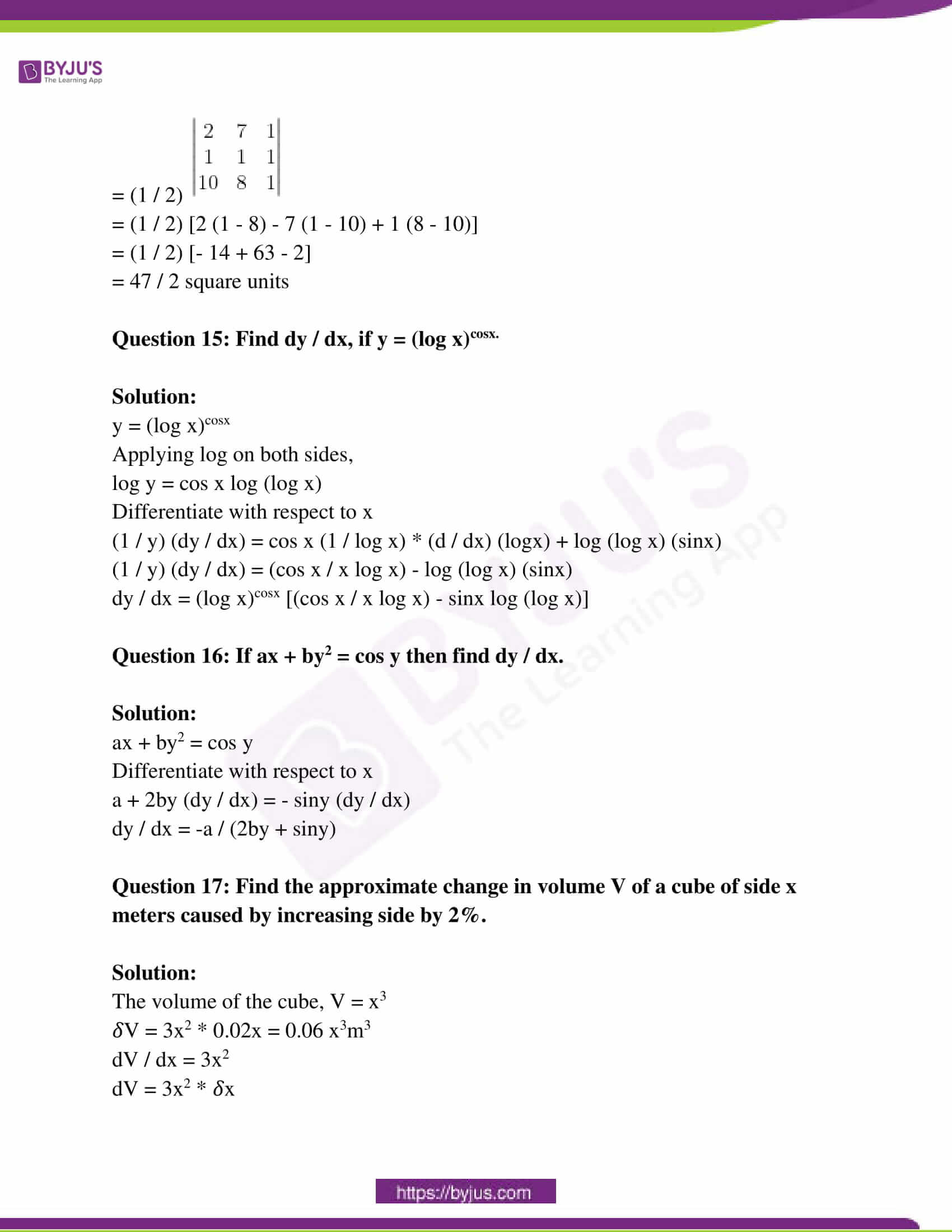 Karnataka 2nd Puc Maths Previous Year Question Paper 2019 With Karnataka 2nd Puc Maths Previous Year Question Paper 2019 With