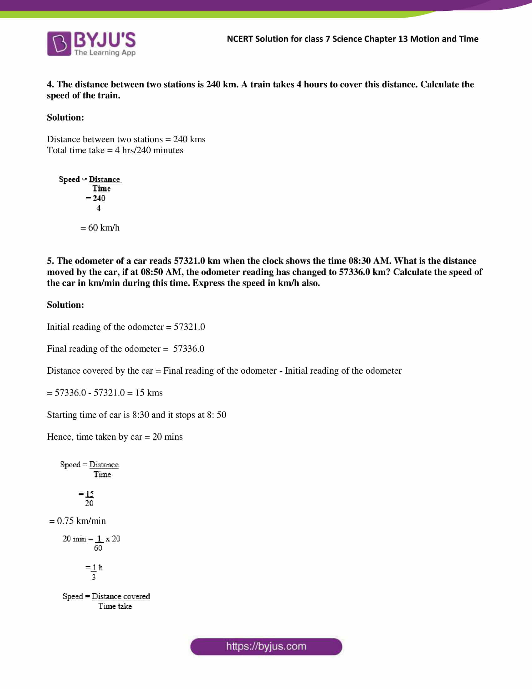 NCERT Solutions Class 7 Science Chapter 13 Part 2 NCERT Solutions Class 7 Science Chapter 13 Part 2