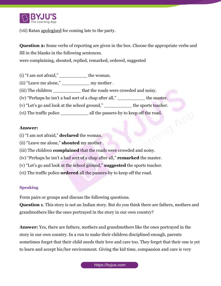 NCERT Solutions For Class 9 English Chapter 3 The Little Girl And Poem ncert-solutions-for-class-9-english-chapter-3-the-little-girl-and-poem