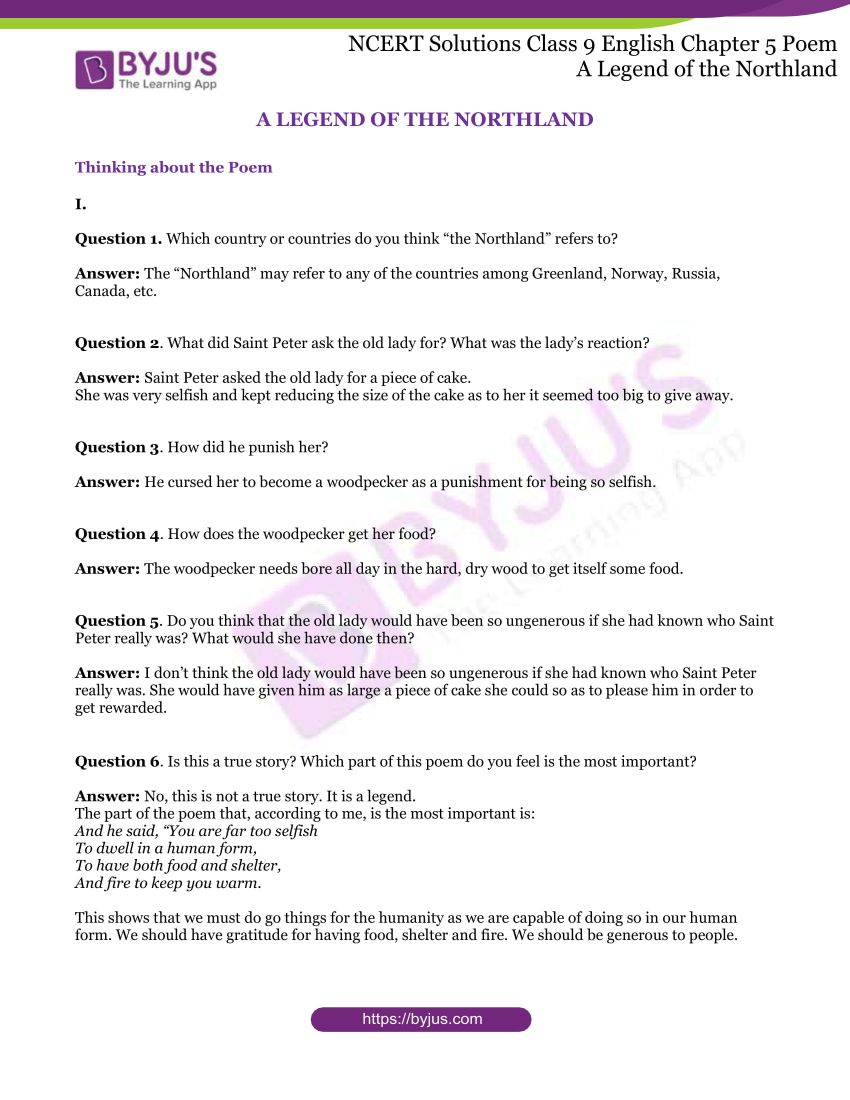 NCERT Solutions for Class 9 English Chapter 5 The Snake and the Mirror ...