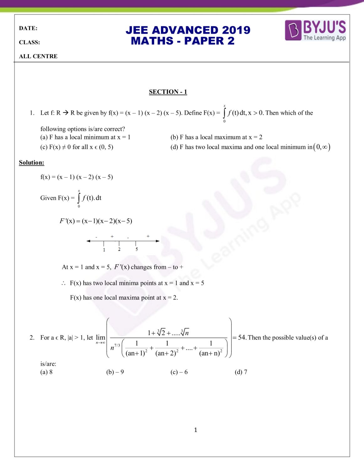 Iit Jee Papers Free Download 2020 2021 Student Forum Advanced Question