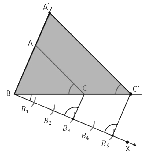 Construction Of Similar Triangles - Examples and Solutions | Geometry