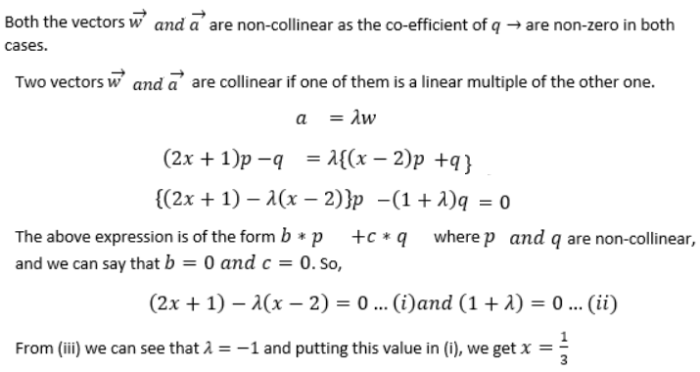 Fundamental Theorem of Vectors - Theorems and Solved Examples