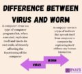 What is the Difference Between Virus and Worm? | Comparative Analysis