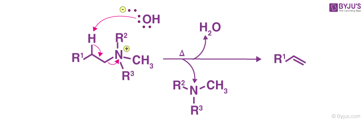 Hofmann Elimination - Step-by-step Mechanism, Illustrations