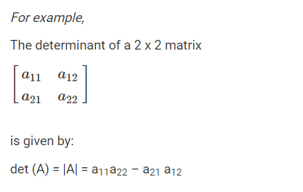 What is the Meaning of Determinants?