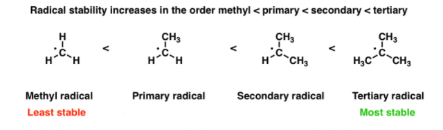 How do you Rank Radicals in Order of Stability - Key Factors