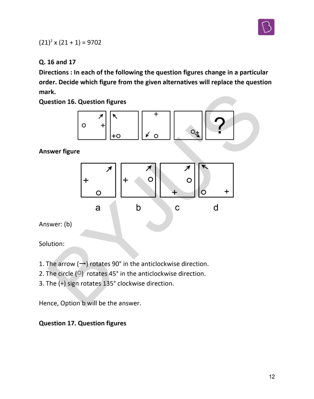 Maharashtra 2020-21 NTSE Stage 1 Answer Key & Question Paper With Solutions